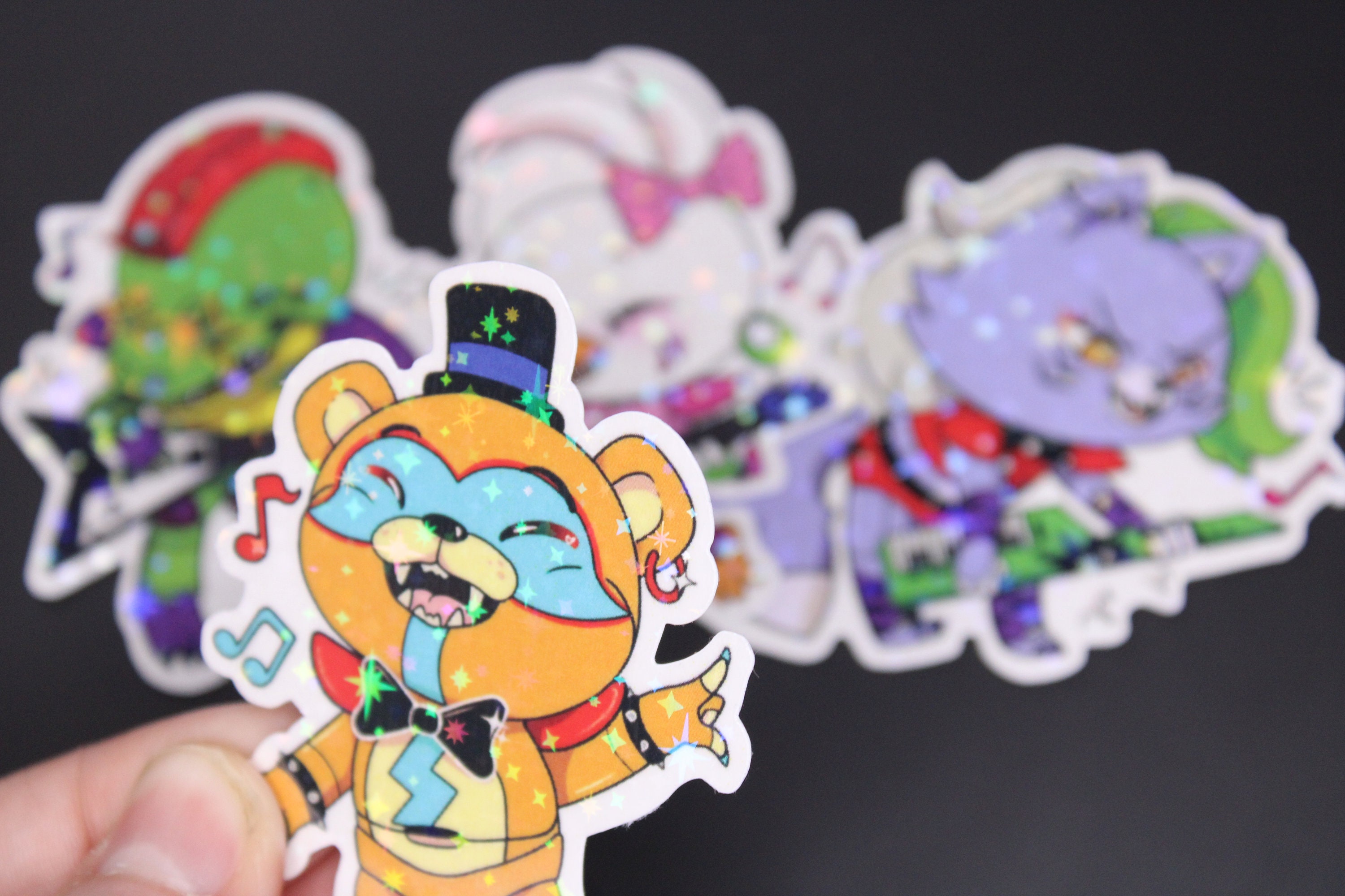 FNAF Security Breach Stickers Pack. Games, Cartoon Original Merch ...