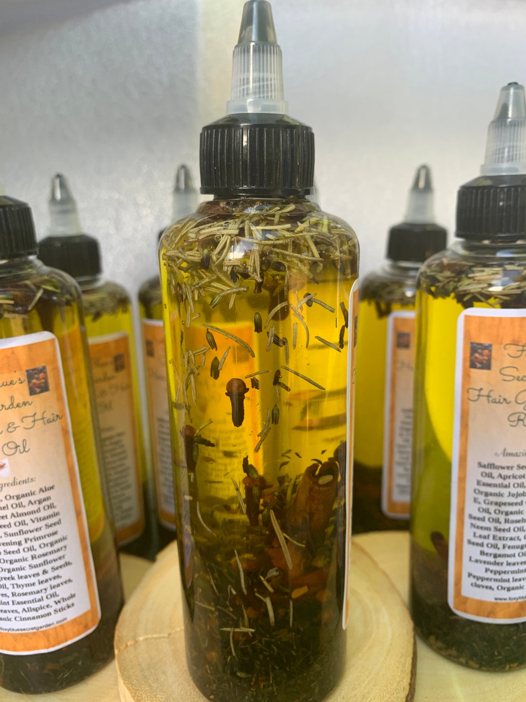 Extreme Hair Growth Oil 8 Oz. - Fenugreek Seeds, Apricot Kernel ...