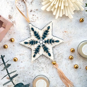 Star Embroidery Kit, Star Sewing Kit, Christmas Decoration Kit, Felt ...