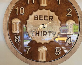 Beer Clock - Etsy