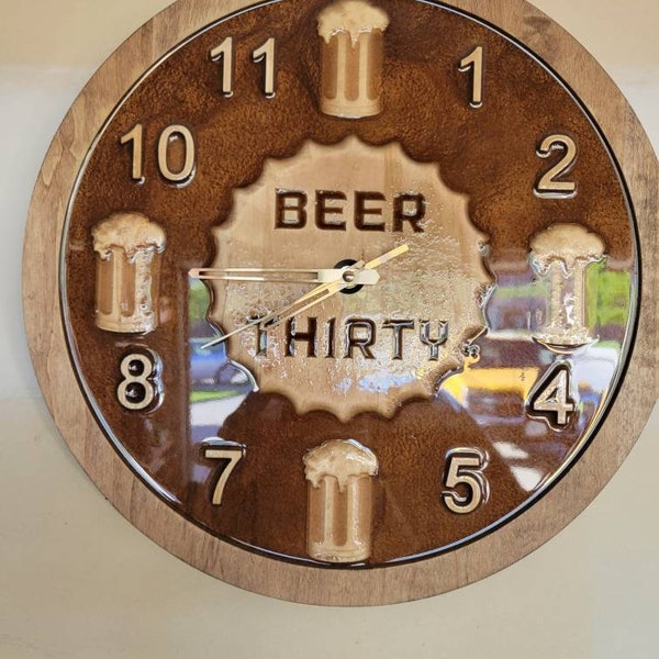 Beer Clock - Etsy