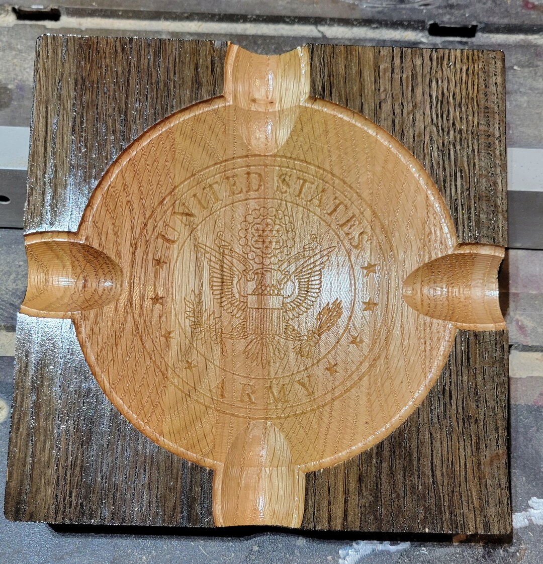 Oak Cigar Ashtray - Etsy