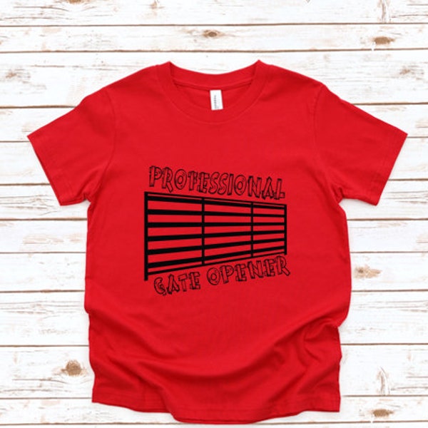 Professional Gate Opener Shirts - Etsy