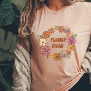 Flower Child T-shirt - Etsy