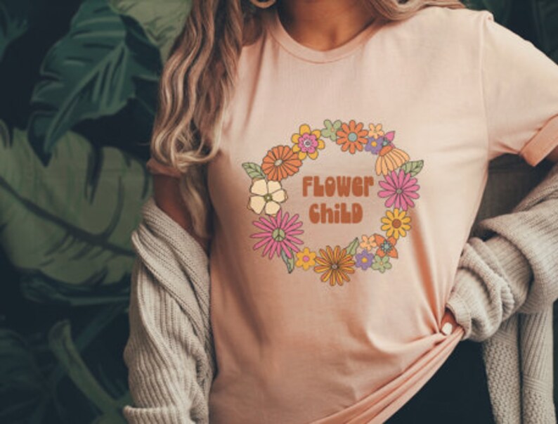 Flower Child T-Shirt | Etsy