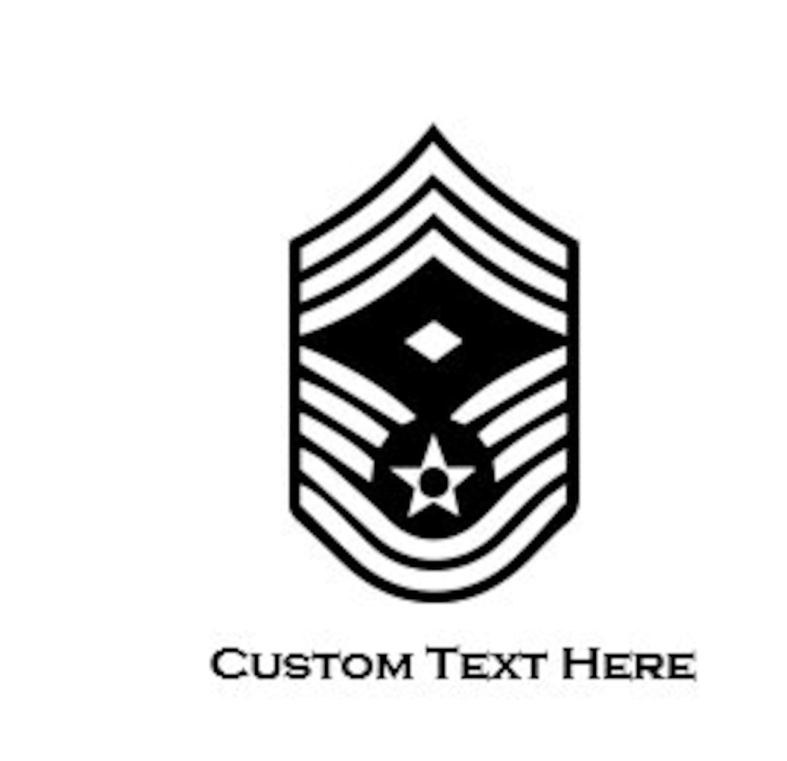 Chief Master Sergeant - First Sergeant Decanter Set - Etsy