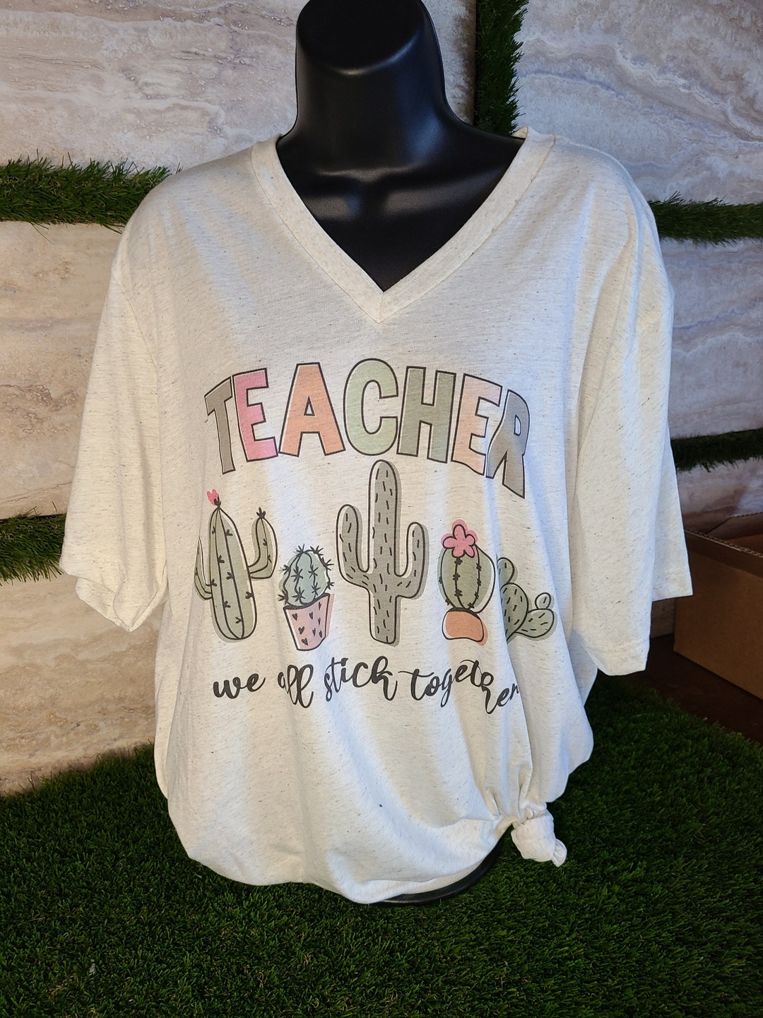Teacher We All Stick Together T-shirt - Etsy