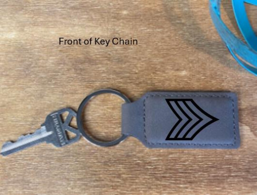 Sergeant US Army Double Sided Custom Text Keychain - Etsy