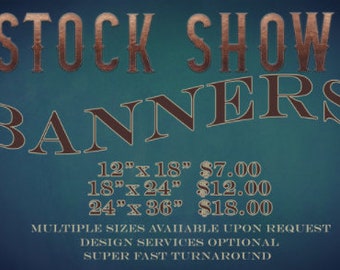 Livestock Grand Champion Showmanship Award Banner. County - Etsy