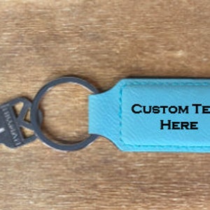 Custom Text Keychain - Etsy