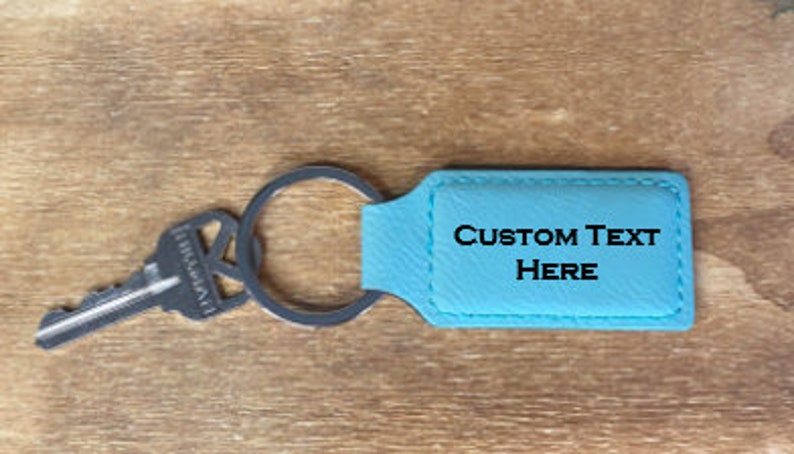 Custom Text Keychain - Etsy