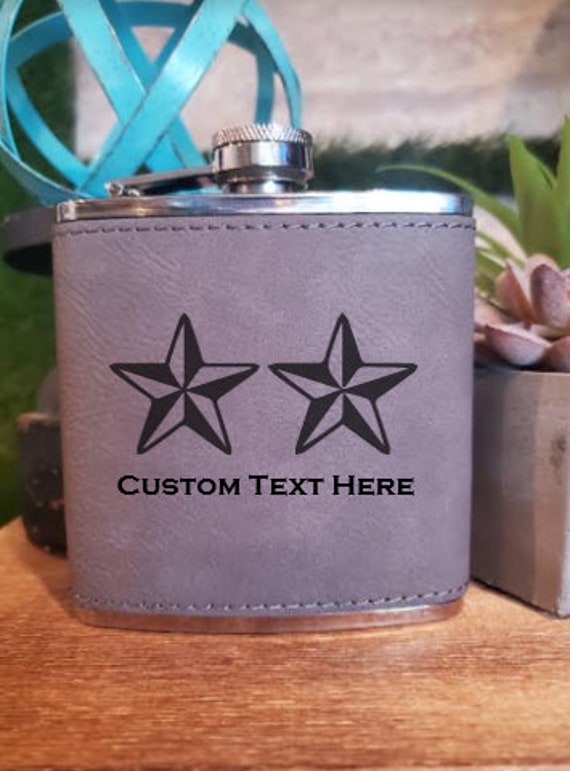 Major General US Army Flask - Etsy