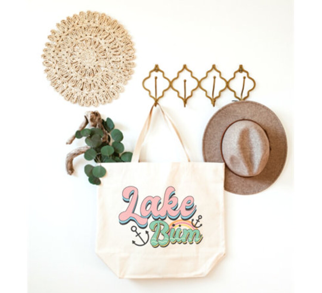 Lake Bum Canvas Bag - Etsy