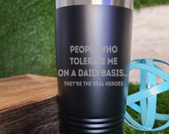 I Got My Eye on You Jay-quellin Laser Engraved Tumbler | Etsy