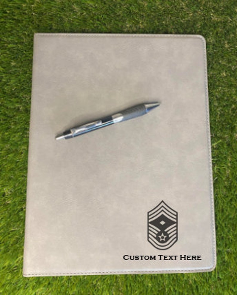 Chief Master Sergeant - First Sergeant Padfolio - Etsy