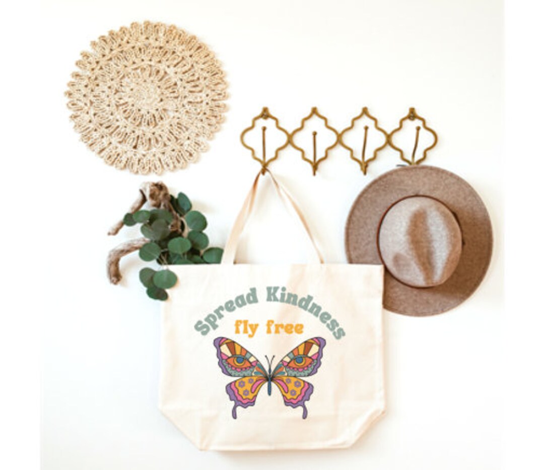 Spread Kindness Canvas Bag - Etsy