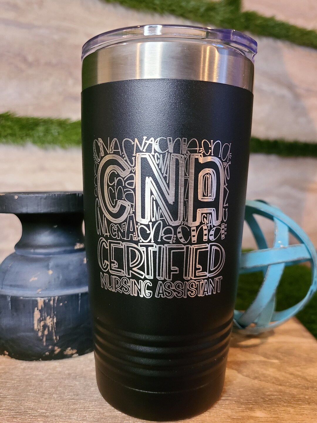 CNA Laser Engraved Tumbler - Etsy