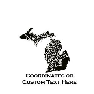 Michigan Mandala Custom Laser Engraved Tumbler - Etsy