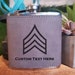 Sergeant US Army Flask - Etsy