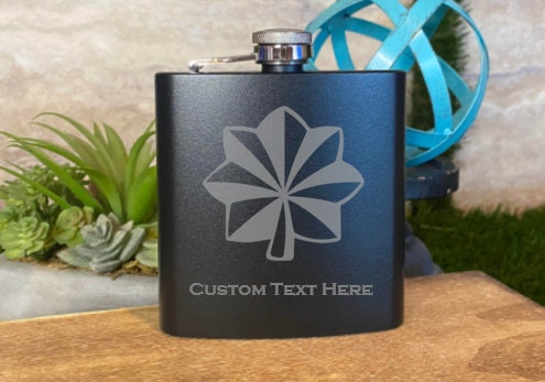 Major US Army Flask - Etsy