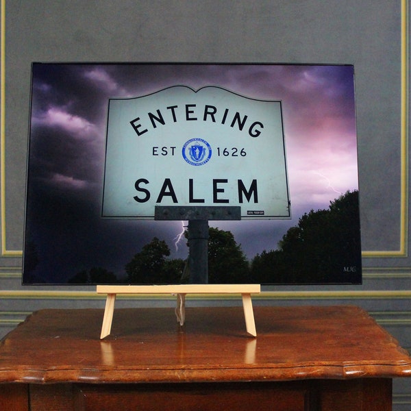 Salem Massachusetts Sign - Etsy
