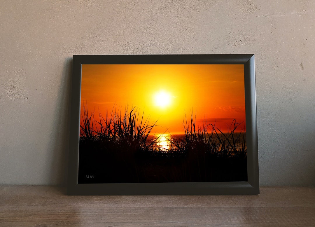 Sunrise Art Print | Beach Sunrise | Summer Sunrise | Sunrise Decor ...