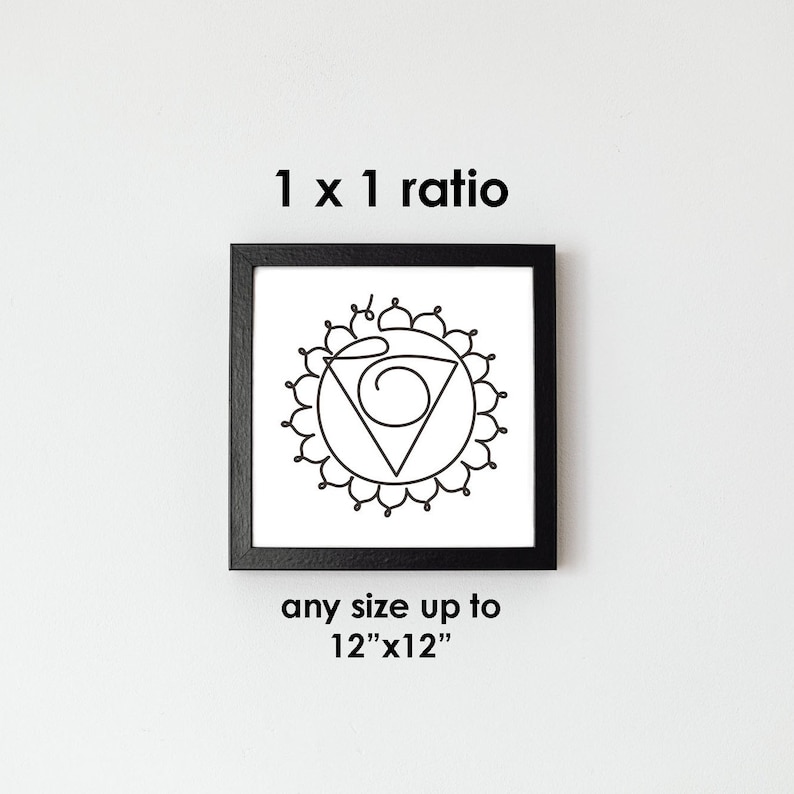 Chakra Wall Art Set 7 Chakras Printable Art Download Rainbow | Etsy