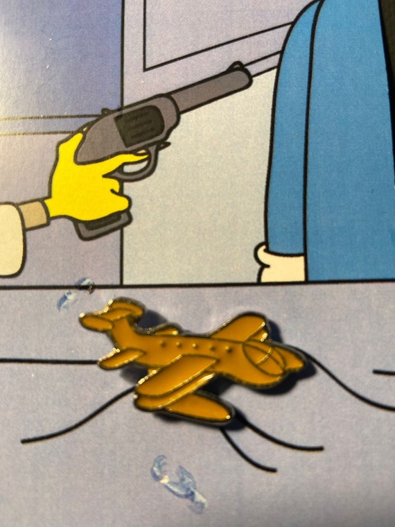 Pin Mr Burns Spruce Moose The Simpsons | Etsy