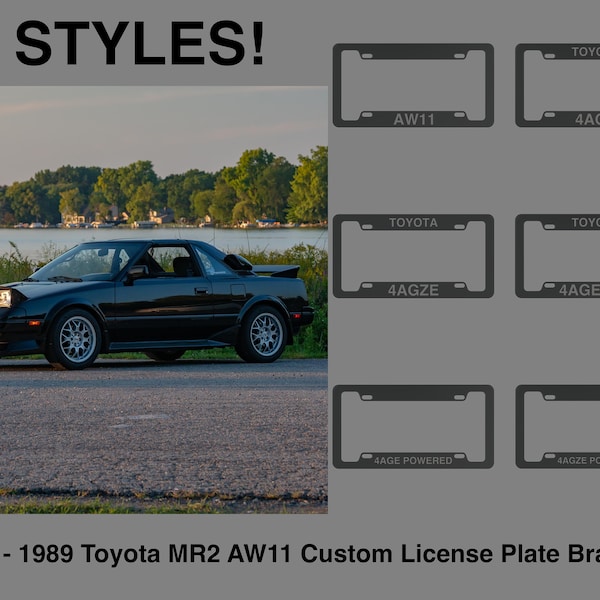 Supercharged License Plate Frame - Etsy