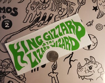 King Gizzard Logo - Etsy