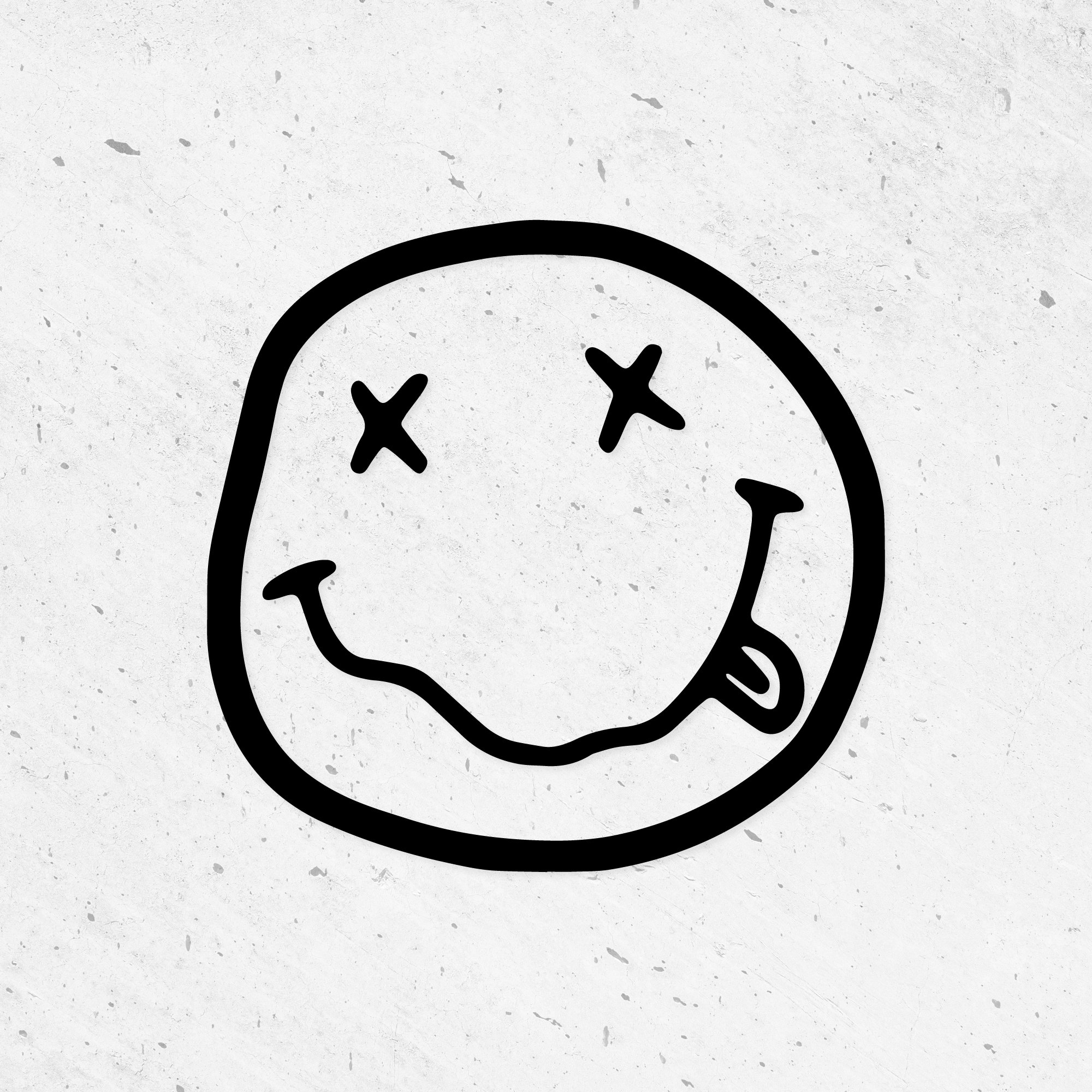 Nirvana Smiley Face Logo Vinyl Decal / Sticker free - Etsy