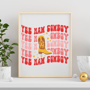 Yee Haw Cowboy Svg | Western Valentine | Happy Valentines Day | Howdy ...