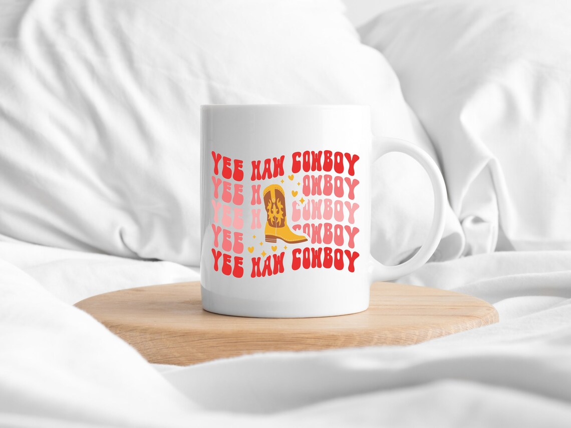 Yee Haw Cowboy Svg | Western Valentine | Happy Valentines Day | Howdy ...