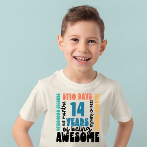 14 Years Svg | 14th Birthday Svg | 14 Years Old Birthday Party Cricut ...