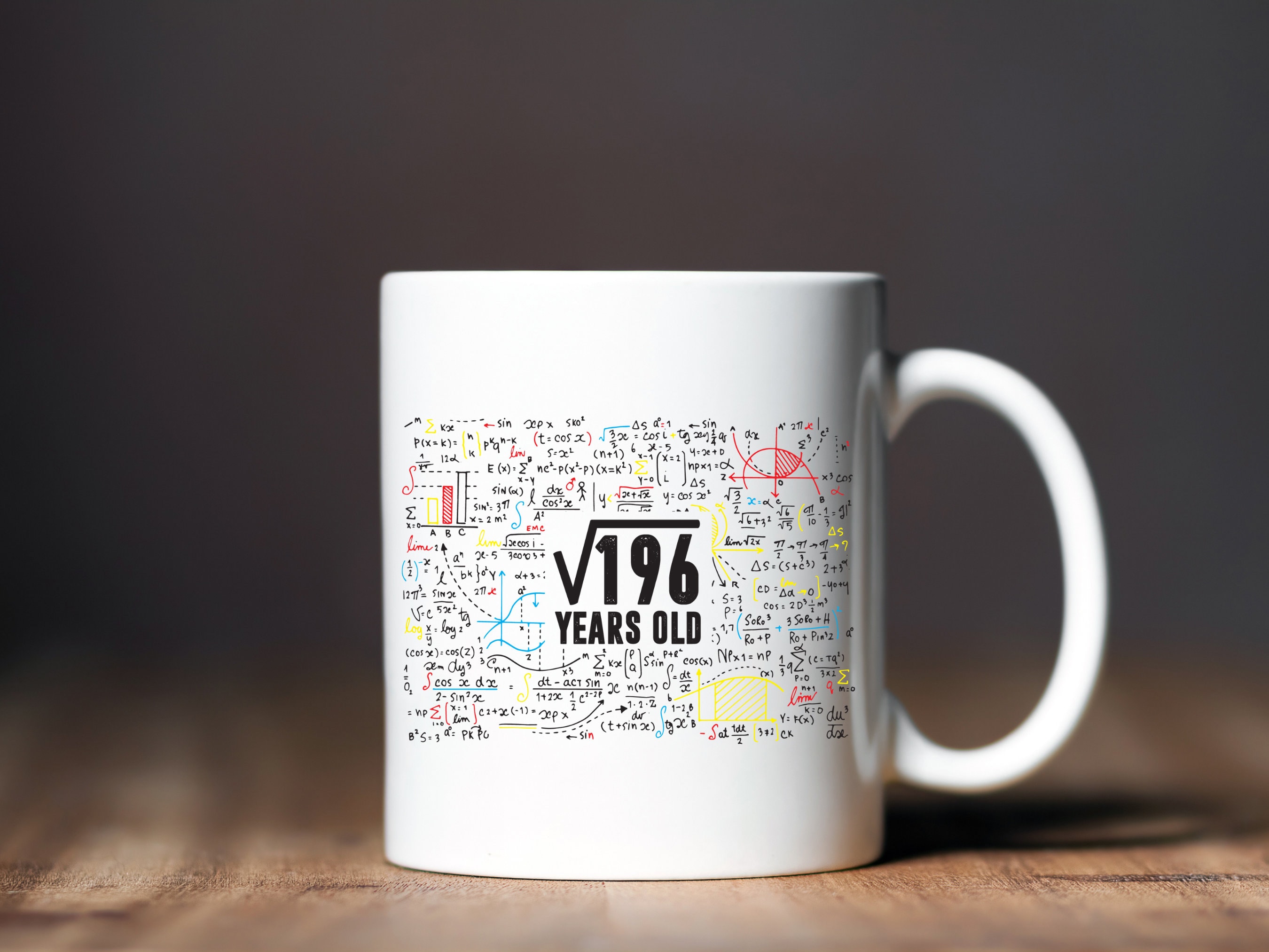 Square Root of 196 14th Birthday Svg 14 Years Old Png - Etsy