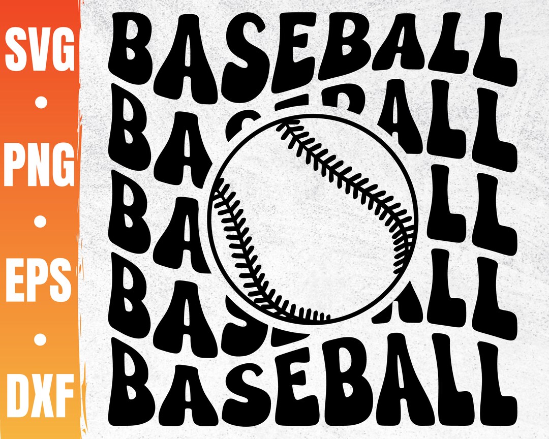 Retro Baseball Svg | Baseball Mom Svg | Baseball Mama Svg | My Heart is ...