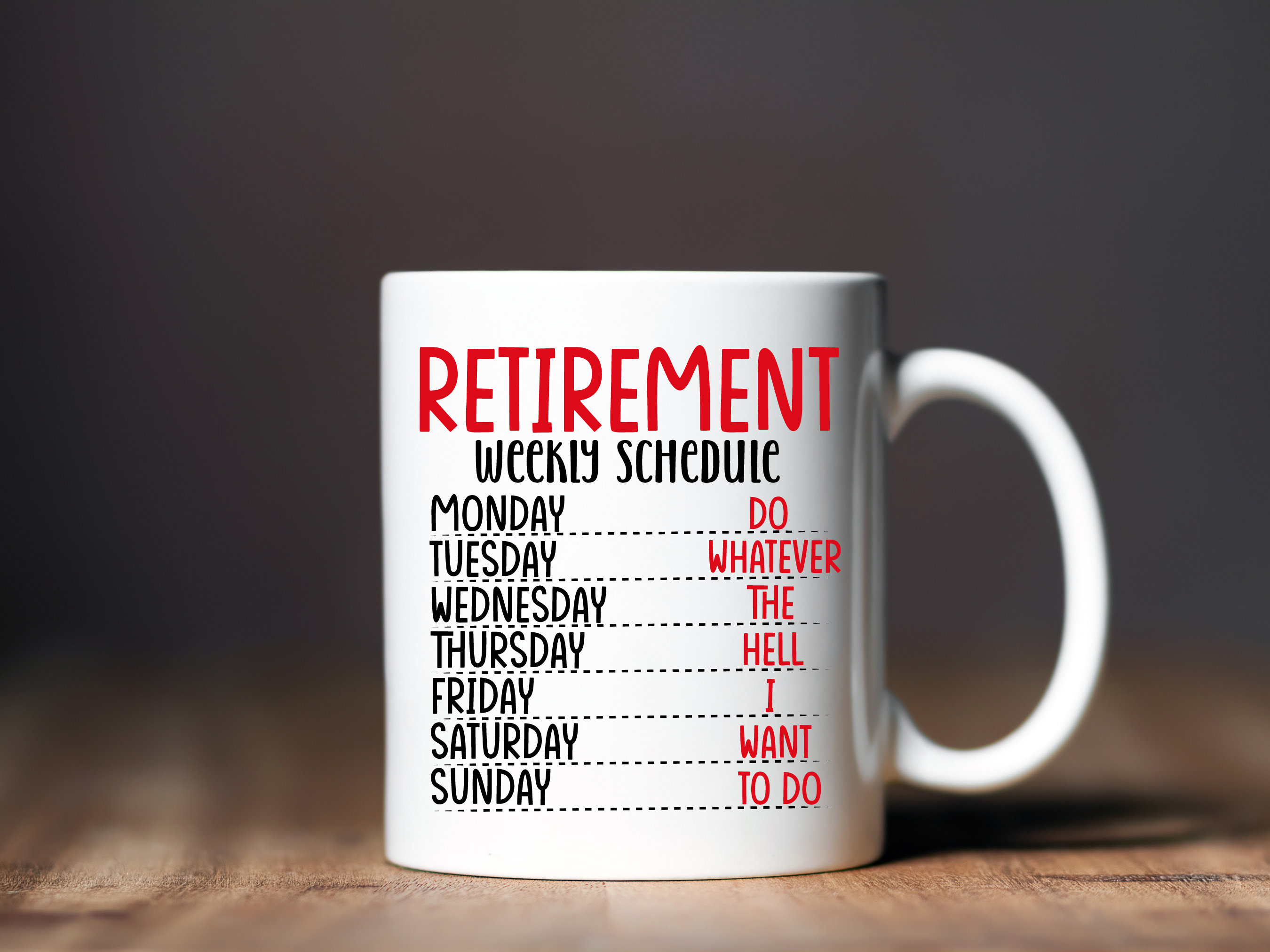 Retirement 2022 Weekly Schedule Svg | Retired in 2022 PNG | Officially ...