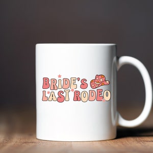 Bride's Last Rodeo | Bachelorette Party Cowboy | Bridal Party Svg ...