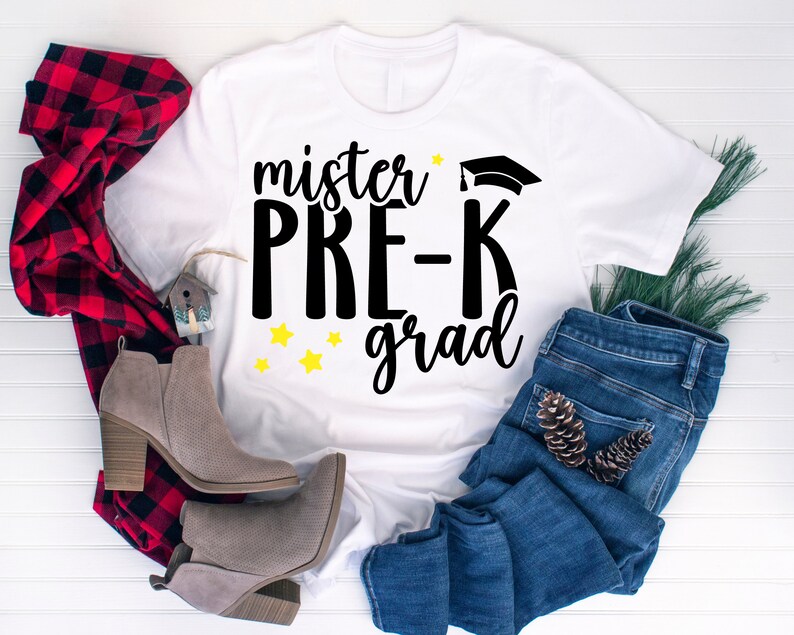 Mister Pre-k Grad Svg Pre-k Graduation Preschool - Etsy
