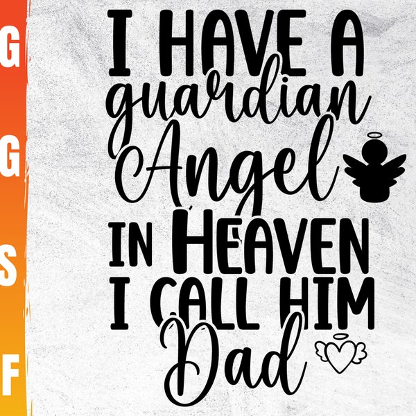 Guardian Angel I Call Dad Png - Etsy