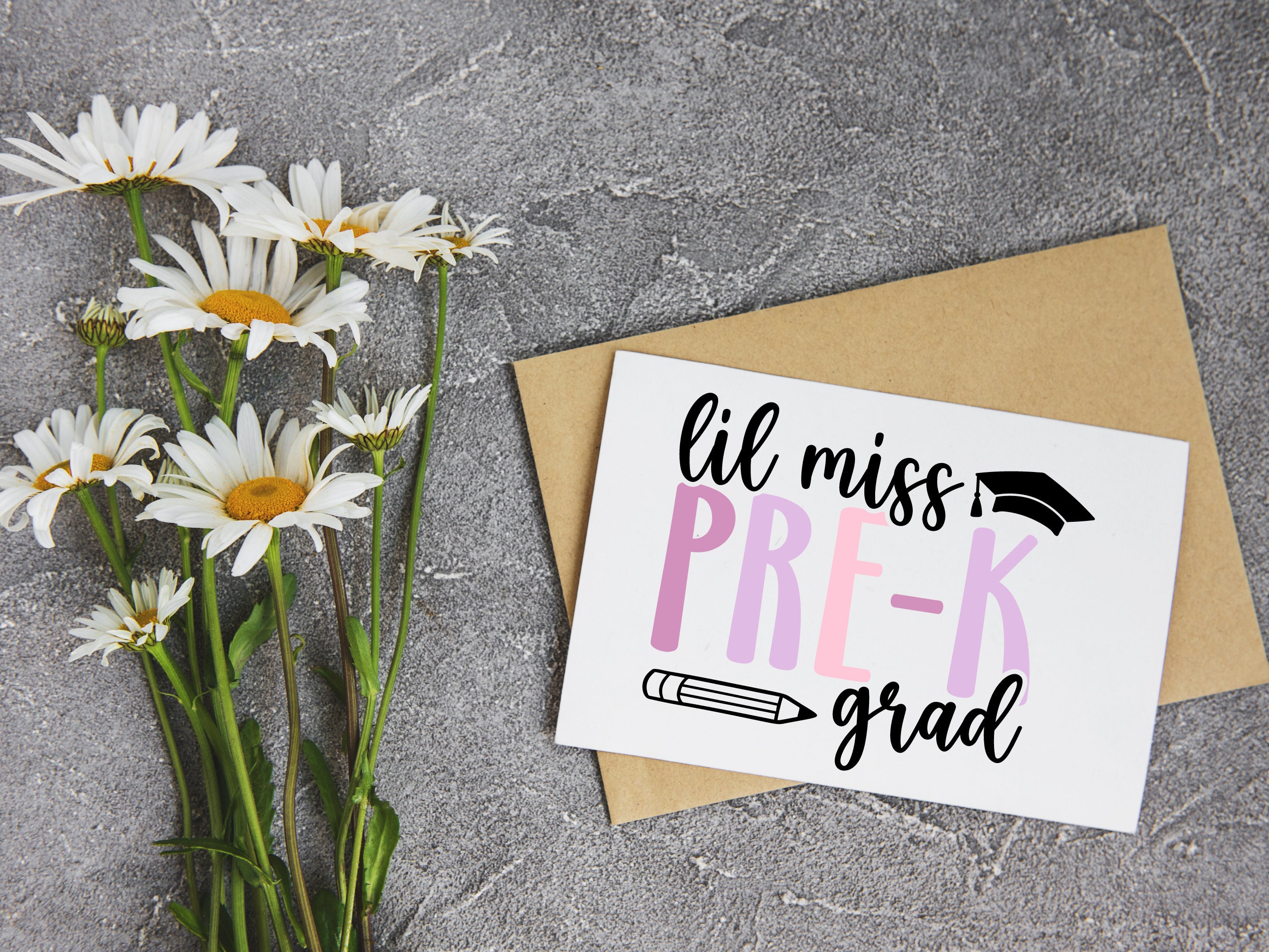 Lil Miss Pre-k Grad Svg Preschool Graduation File for Cricut - Etsy