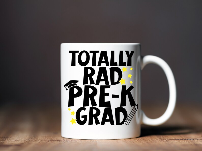 Totally Rad Pre-k Grad Svg | Preschool Graduation 2022 | Prek Grad Svg ...