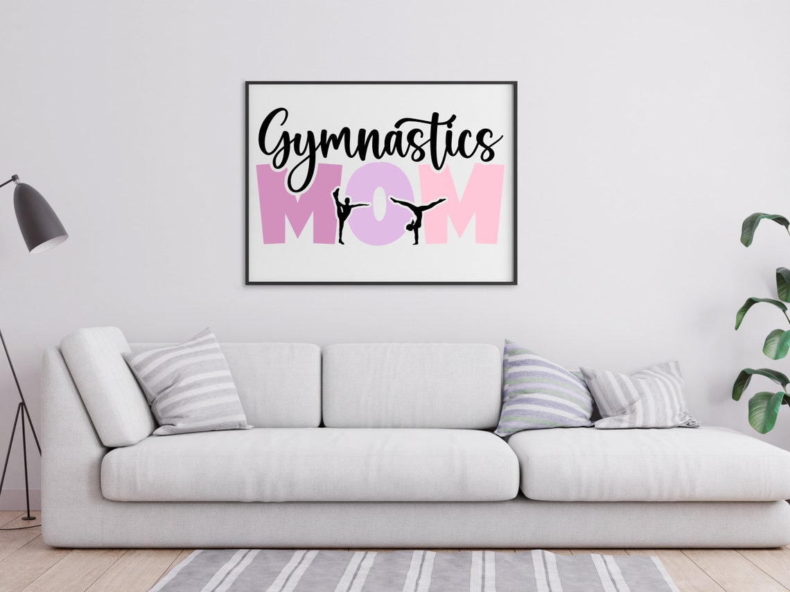 Tumbling Mom Svg | Gymnastics Mom Svg for Cricut File | Gymnast Lover ...