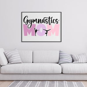 Tumbling Mom Svg | Gymnastics Mom Svg for Cricut File | Gymnast Lover ...