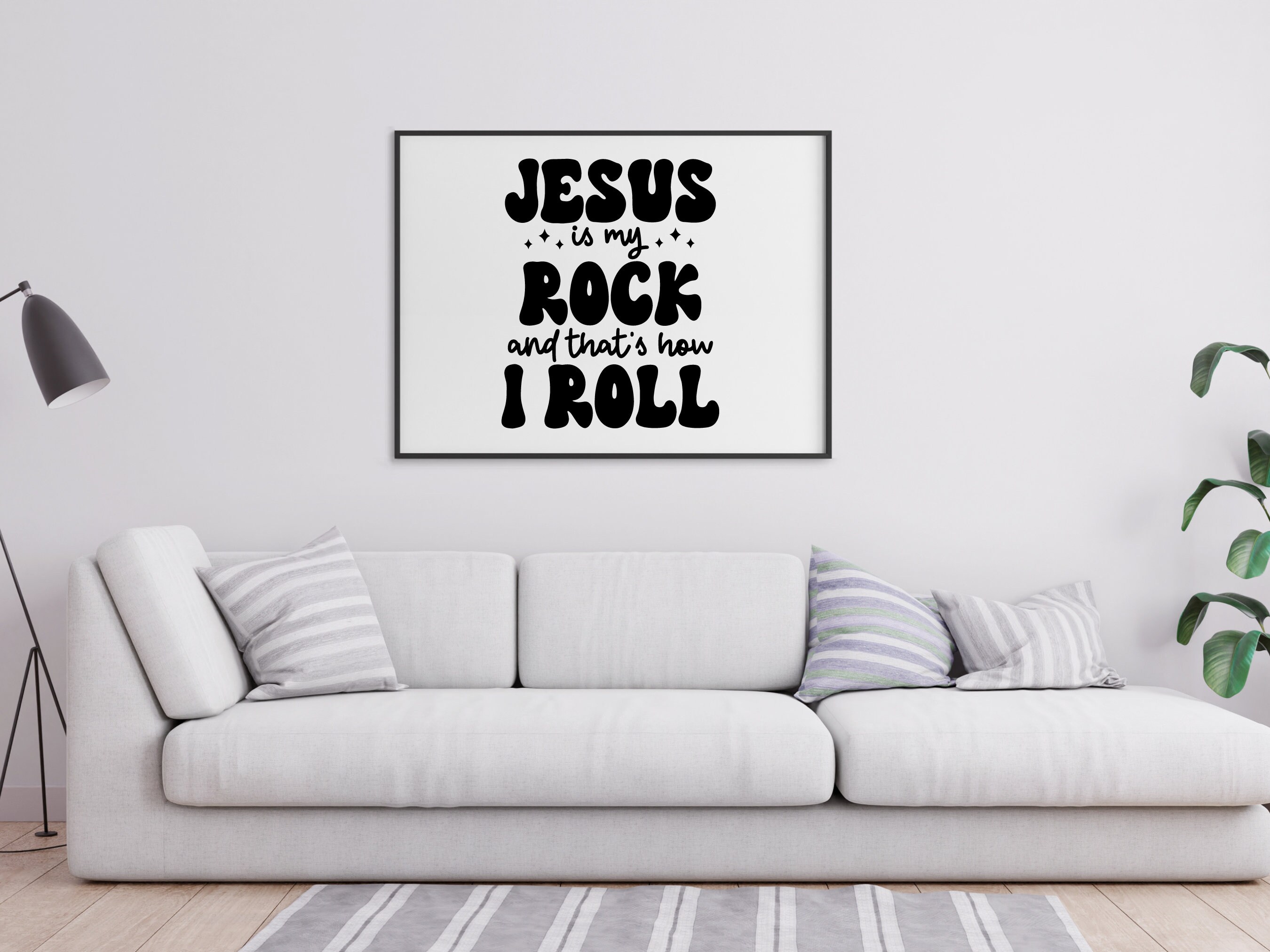 Jesus is My Rock Svg Jesus Svg Funny Christian Svg Bible - Etsy