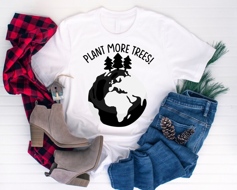 Plant More Trees Svg International Mother Earth Day Save - Etsy