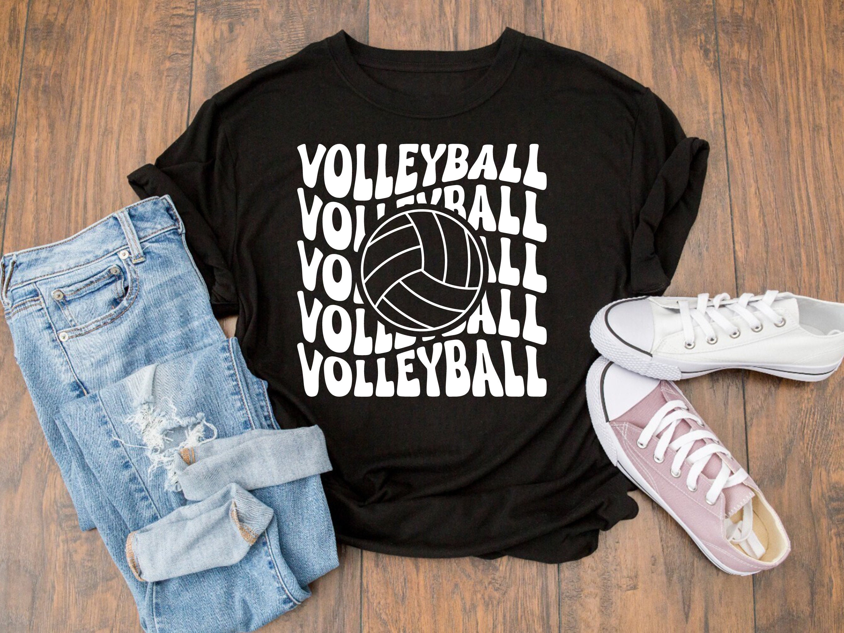 Retro Volleyball Svg Volleyball Mom Svg Game Day Vibes - Etsy
