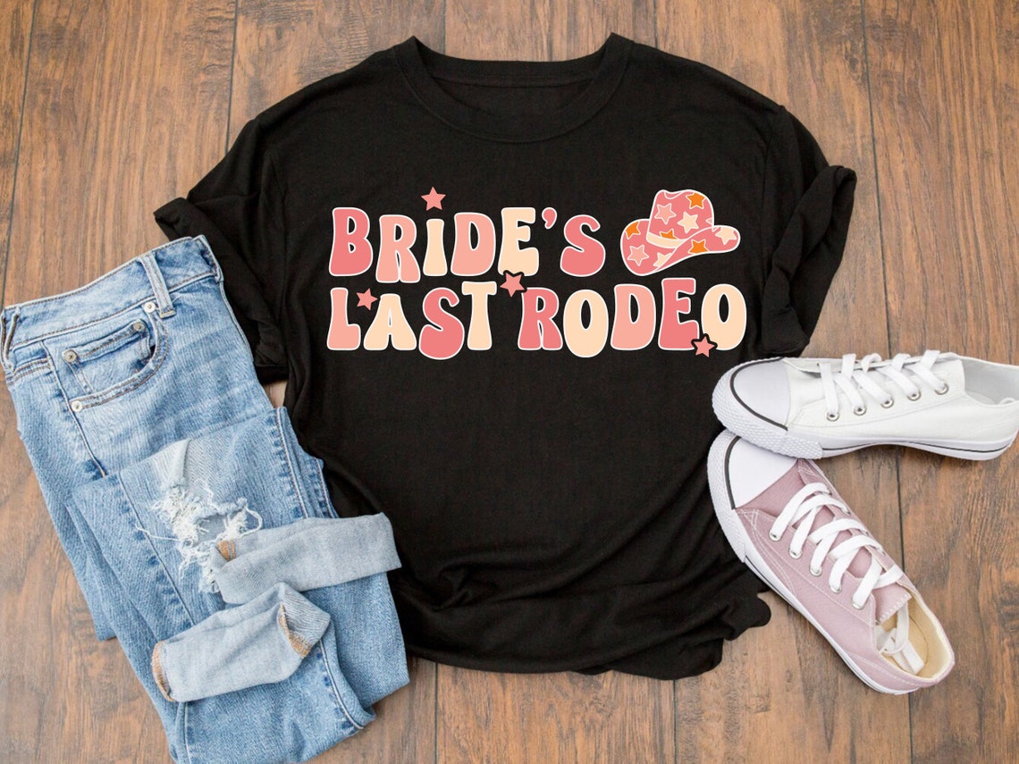Bride's Last Rodeo | Bachelorette Party Cowboy | Bridal Party Svg ...