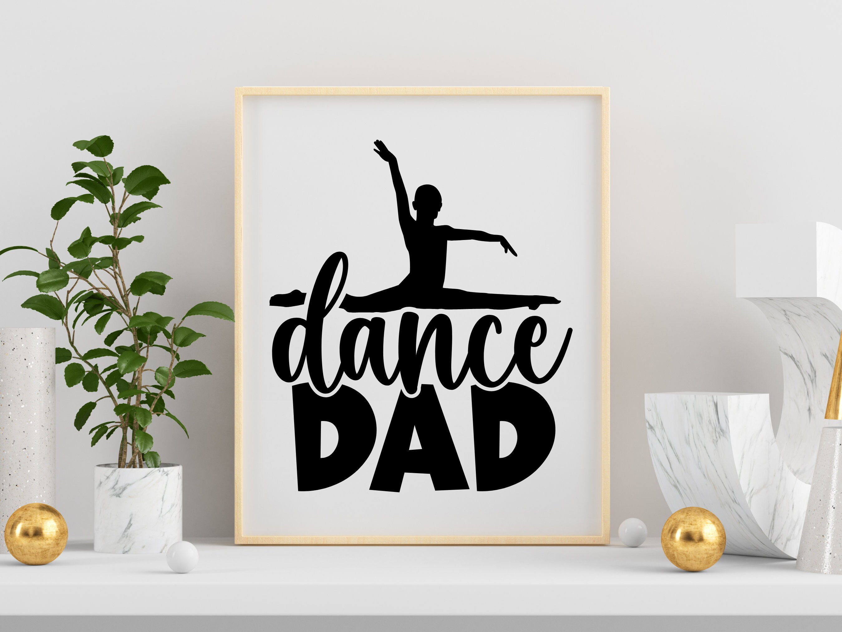 Dance Dad Svg Dancing Daddy Svg File for Cricut Fathers - Etsy