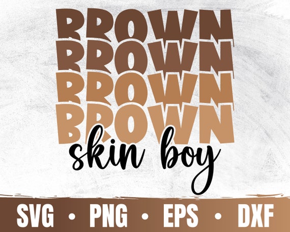 Brown Skin Boy Svg Black Boy Magic African American Men - Etsy